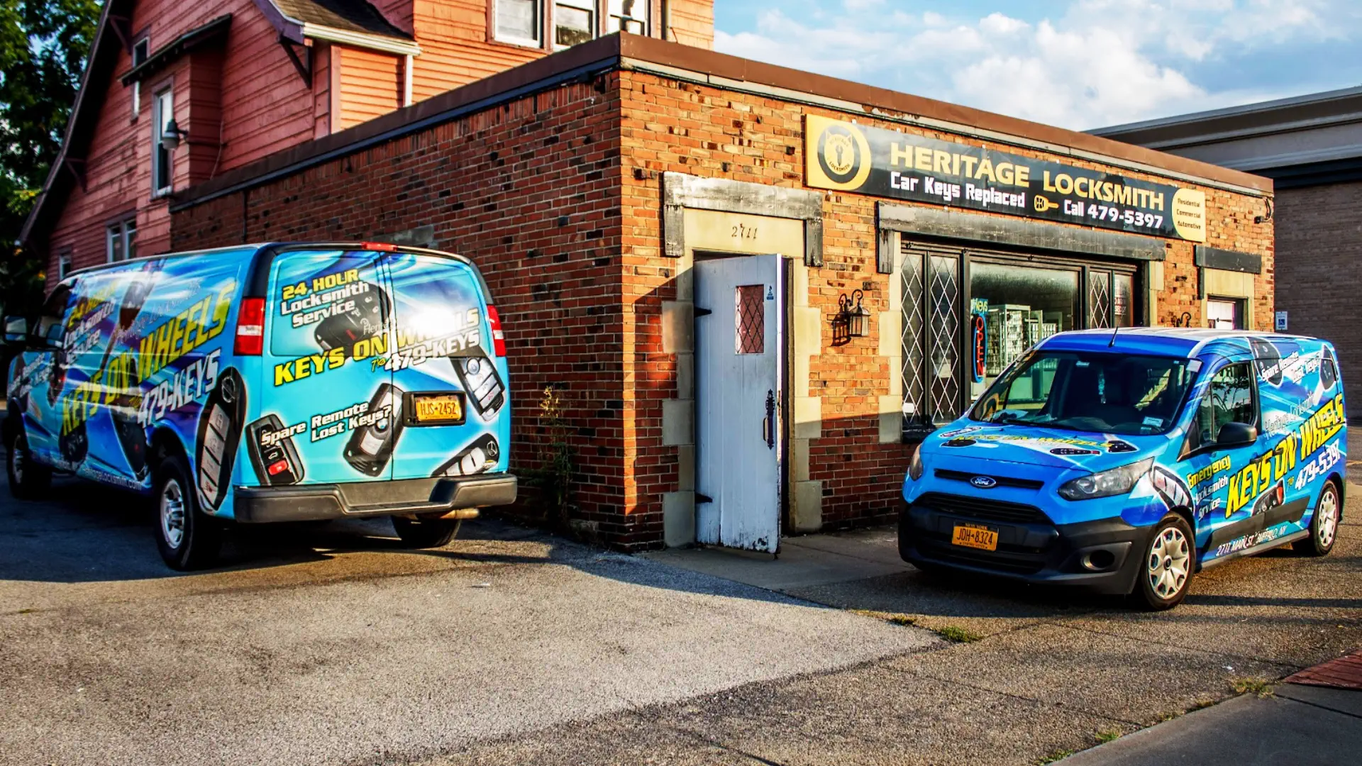 Locksmith Buffalo NY 🌟 Heritage Locksmith - Keys on Wheels
